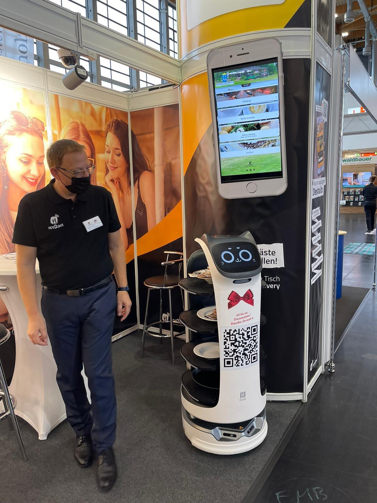 BellaBot ServiceRoboter Gastronomie - Alpha11 Service-Roboter